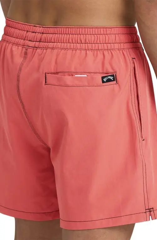 BILLABONG Lineup Solid Lb Board Shorts - Bright Pink