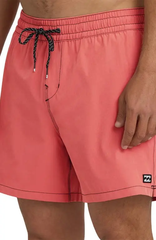 BILLABONG Lineup Solid Lb Board Shorts - Bright Pink