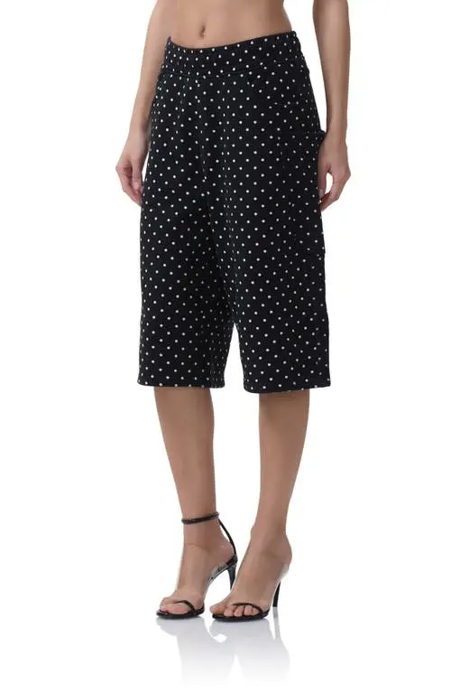 AFRM Conrad Polka Dot Bermuda Shorts