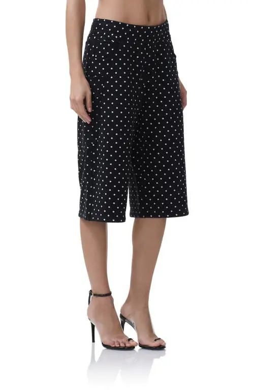 AFRM Conrad Polka Dot Bermuda Shorts