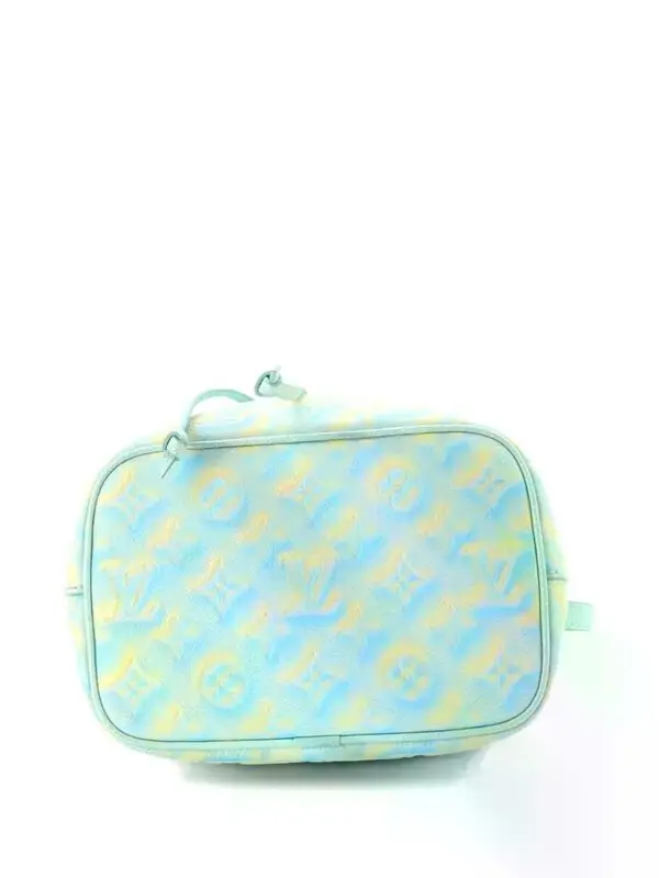 LOUIS VUITTON Neonoe Handbag Stardust Monogram Empreinte Leather Bb Bucket Bag - Blue