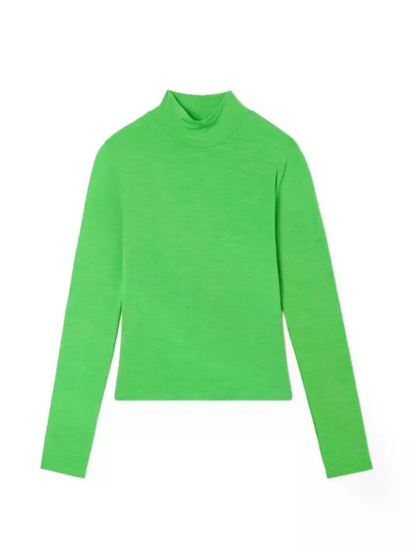 Sunnei High-neck Long-sleeve T-shirt