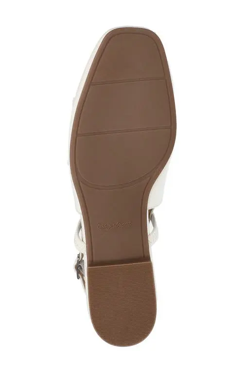 EASY WORKS BY EASY STREET Blake Slingback Flat - White