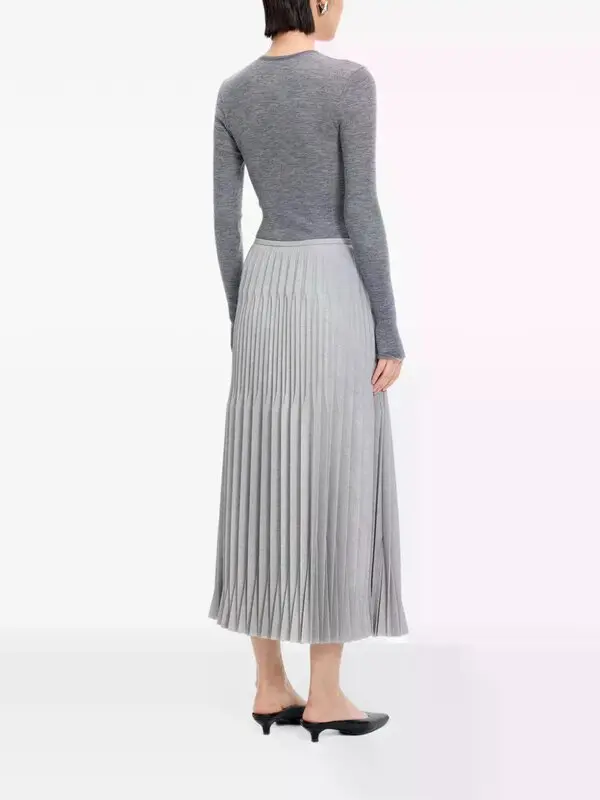 JNBY Pleated Midi Skirt