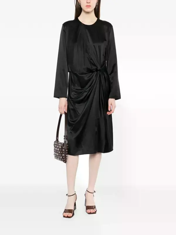JNBY Silk Long Sleeve Dress