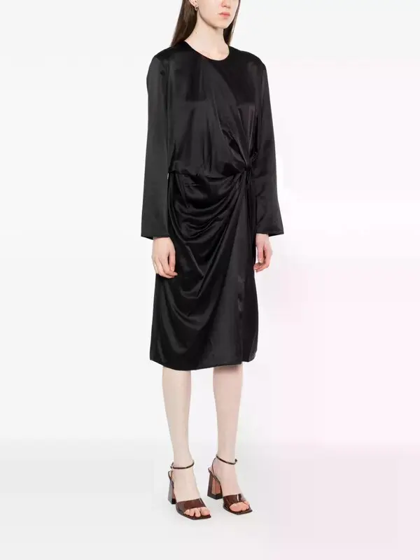 JNBY Silk Long Sleeve Dress