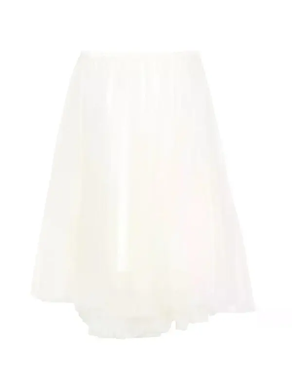 JNBY Pleated Midi Skirt - White