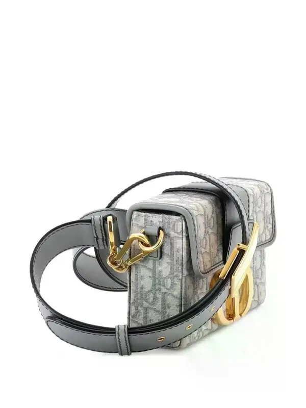Dior 30 Montaigne Box Bag Oblique Canvas - Grey