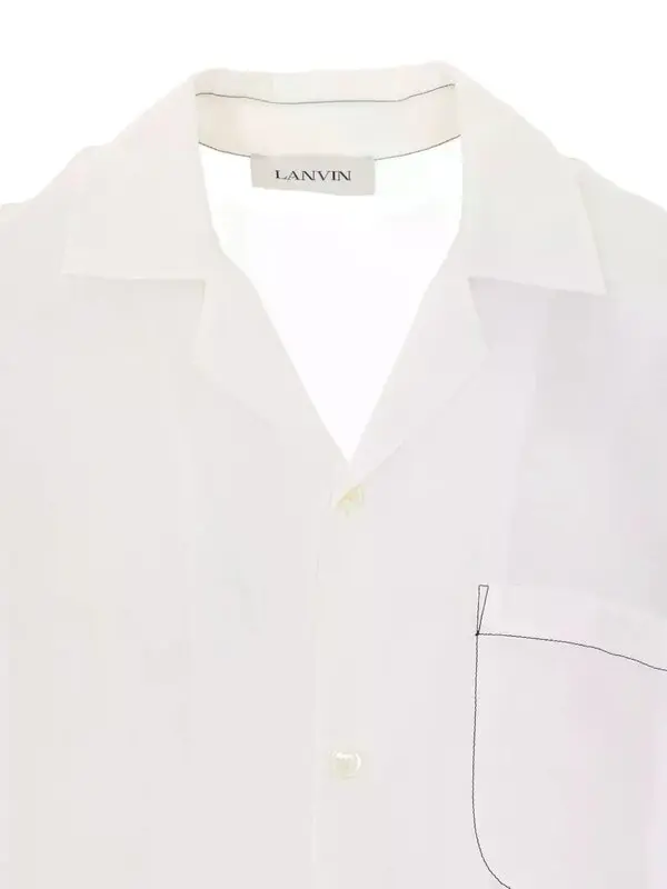 LANVIN Pocket Print Shirt