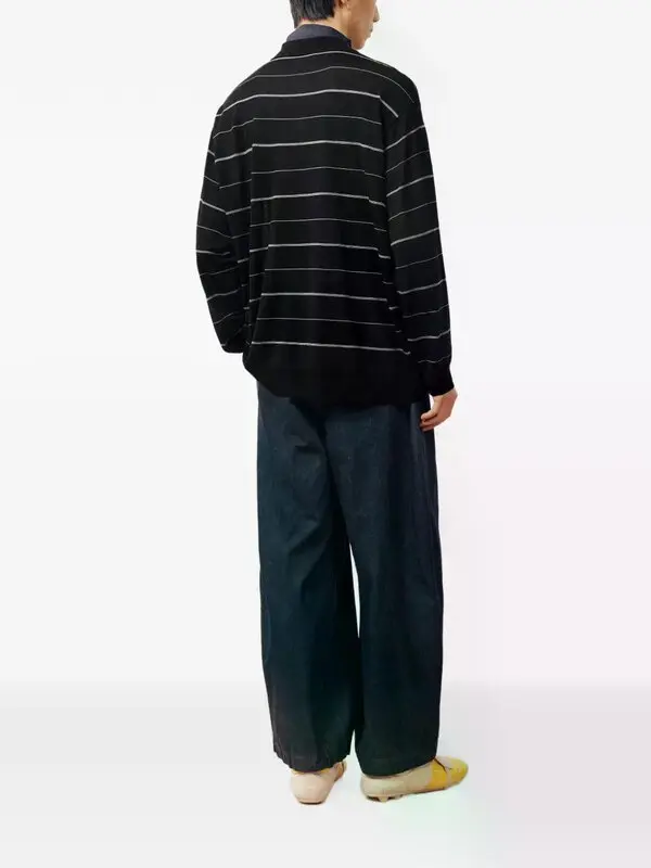 CROQUIS Striped Polo Shirt