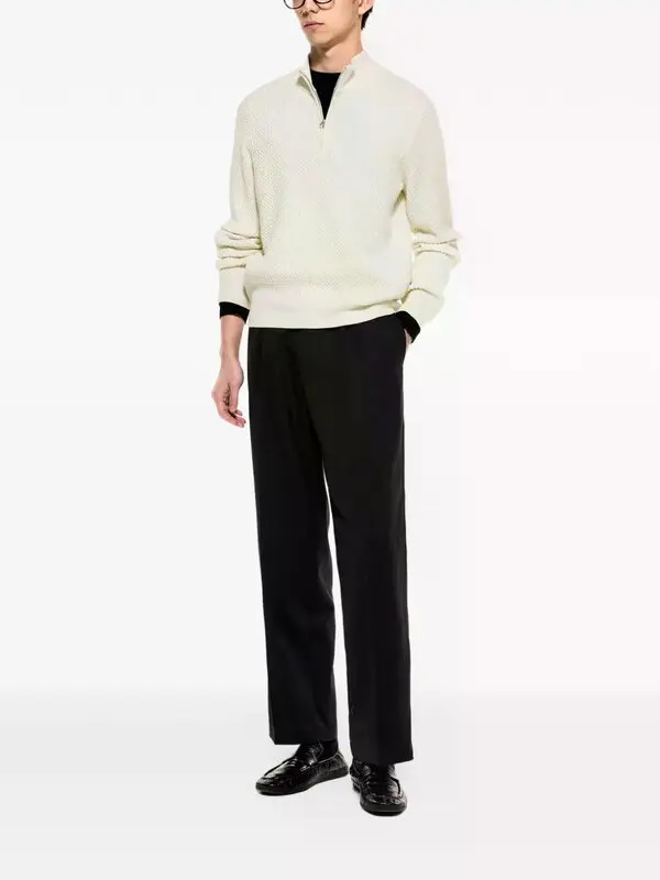 CROQUIS Zipped Sweater