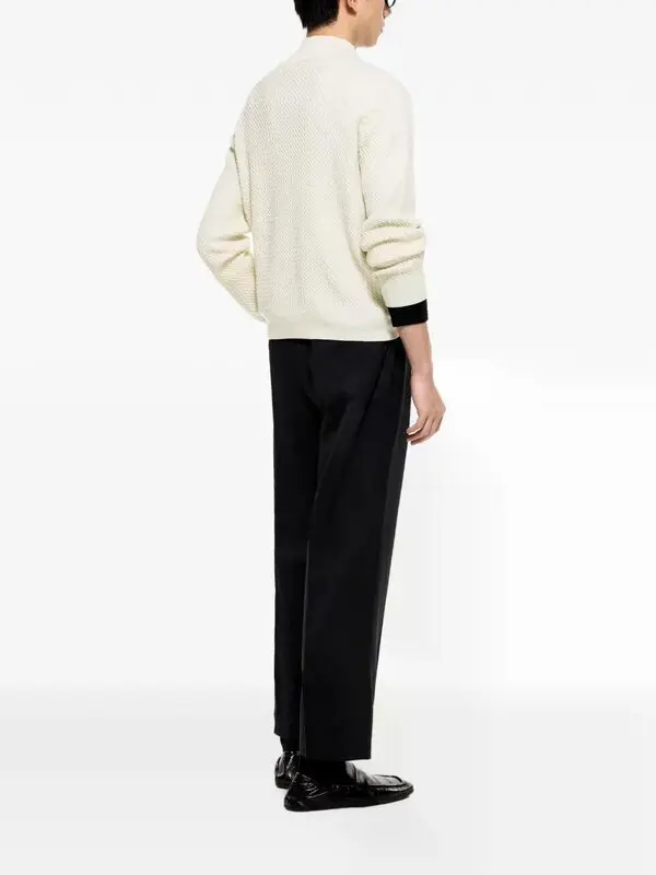 CROQUIS Zipped Sweater