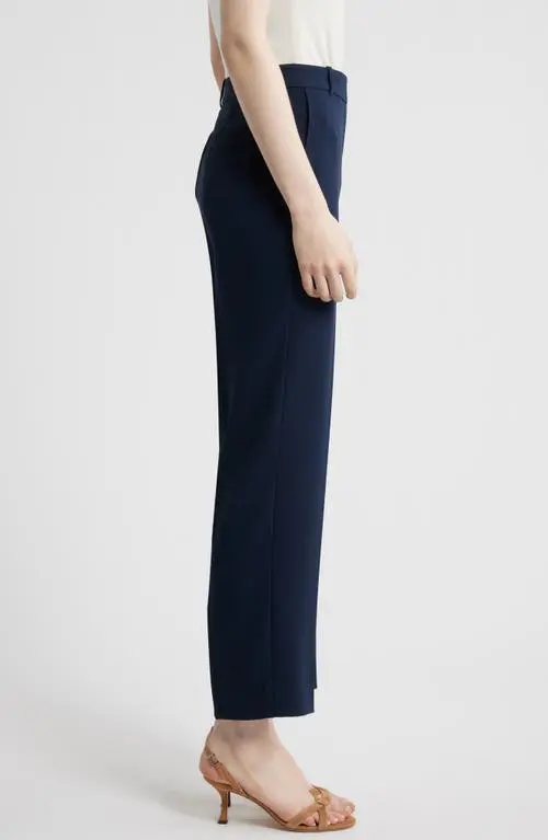 Kobi Halperin Gloria Crepe Ankle Pants - Navy