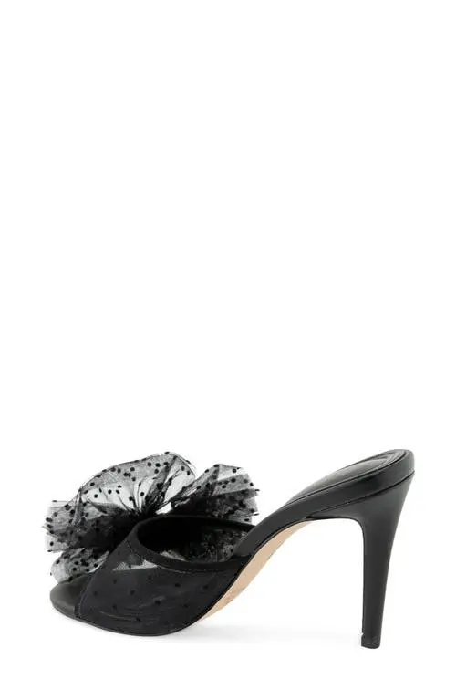 Christian Siriano Embellished Stiletto Sandals - Black