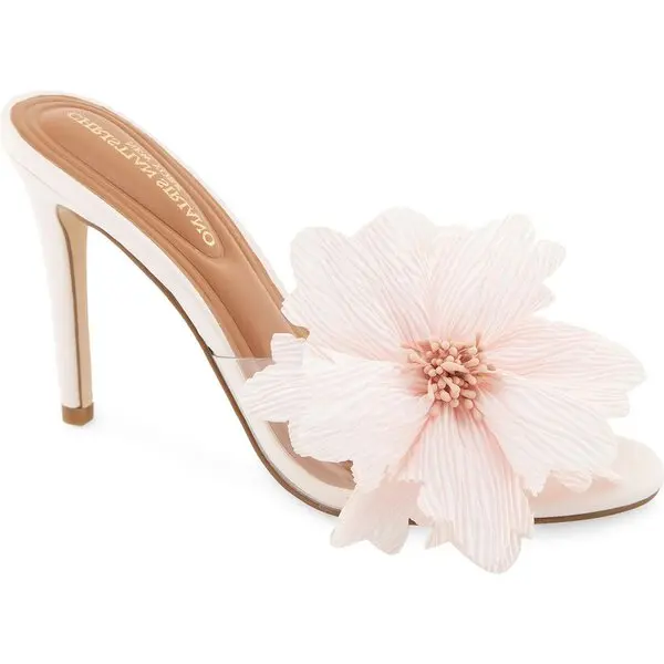 Christian Siriano Embellished Stiletto Sandals - Heavenly Pink