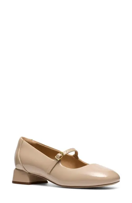 Clarks Daiss Bar Mary Jane Pump - Beige Patent