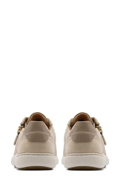 Clarks Nalle Zen Leather Sneaker - Metallic