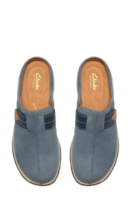 Clarks Orlene Clog - Denim Blue