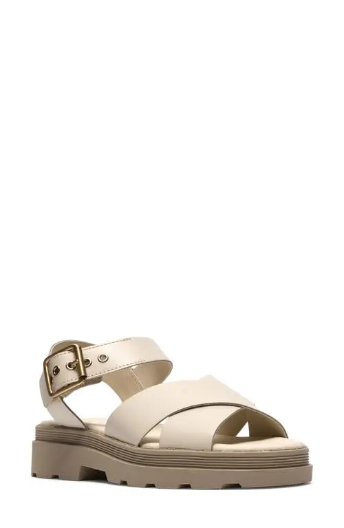 Clarks Orinoco 3 Sandal - Cream Leather