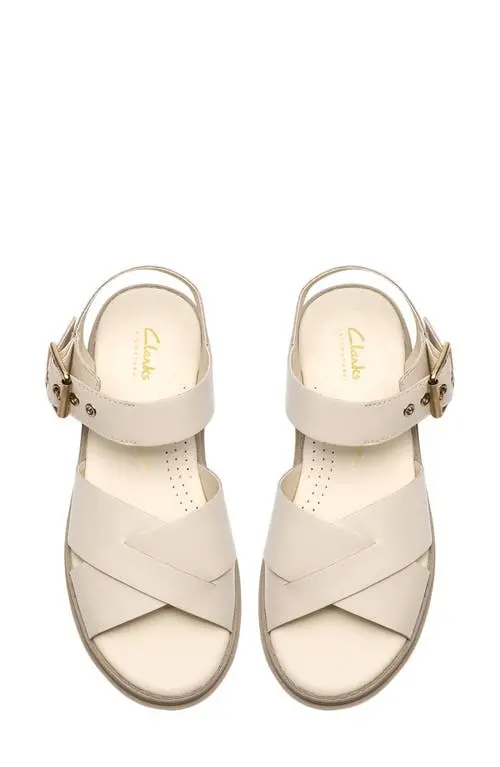 Clarks Orinoco 3 Sandal - Cream Leather