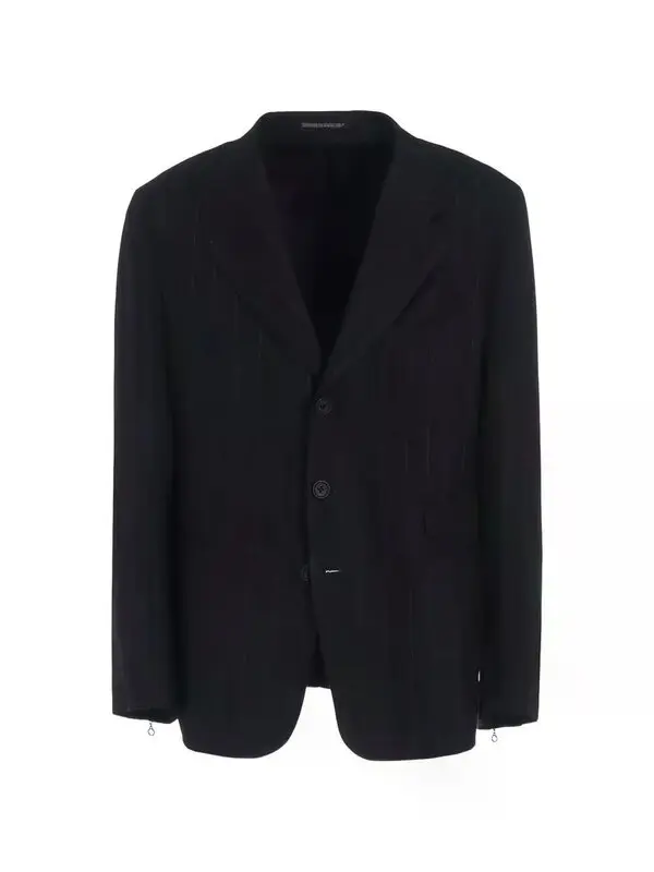 Y’s Pinstripe Three-button Blazer