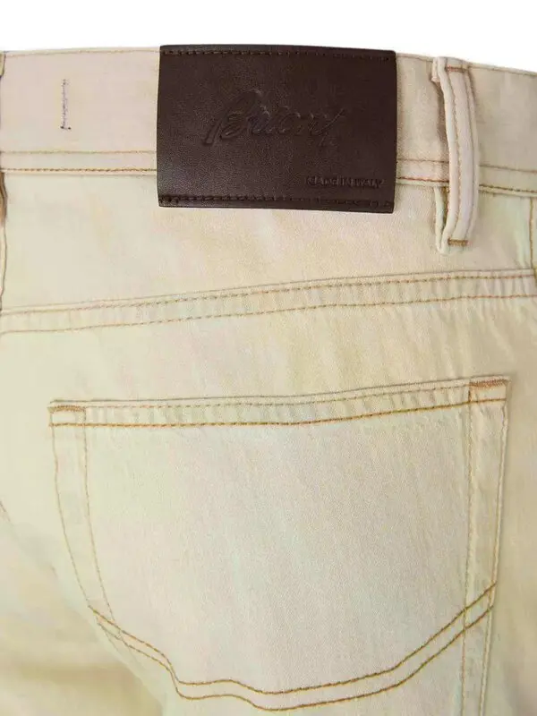 Brioni Patch Pocket Straight-leg Jeans