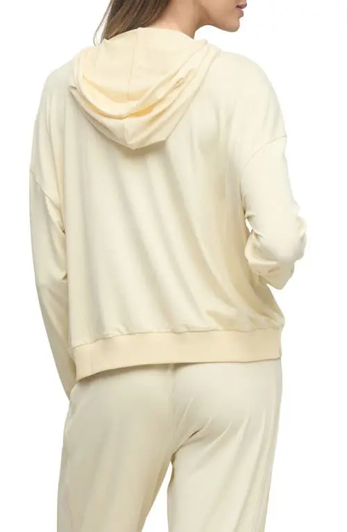 Barefoot Dreams Butterchic Crop Hoodie - Daffodil