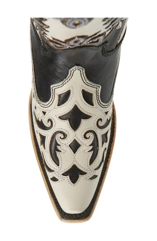 CORRAL Studded Overlay Western Boots