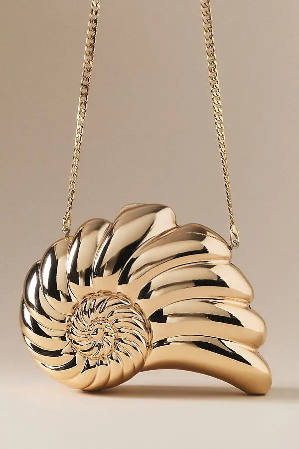 OLGA BERG Shella Hardcase Clutch