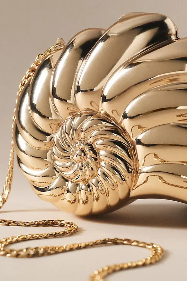 OLGA BERG Shella Hardcase Clutch