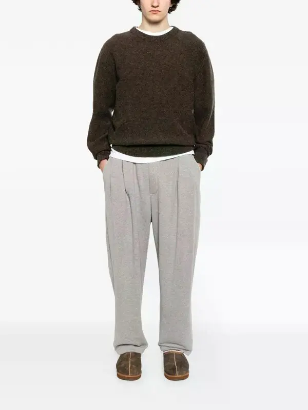 CROQUIS Cotton Drawstring Pants - Grey
