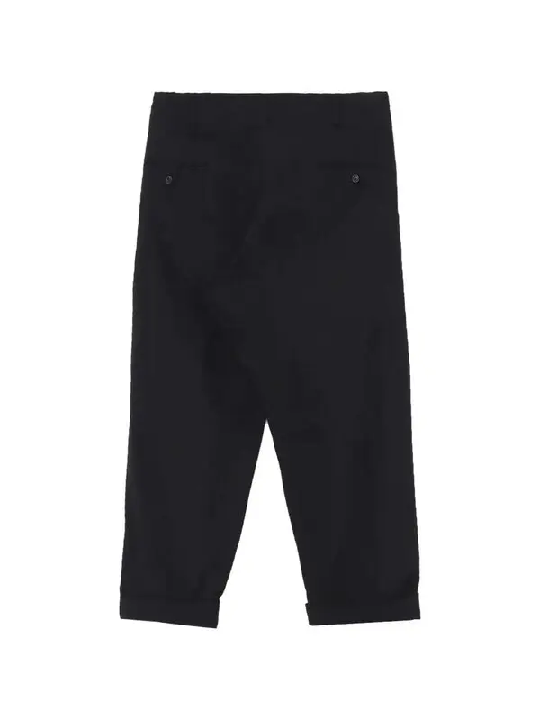 Y’s Pleated Wool Trousers
