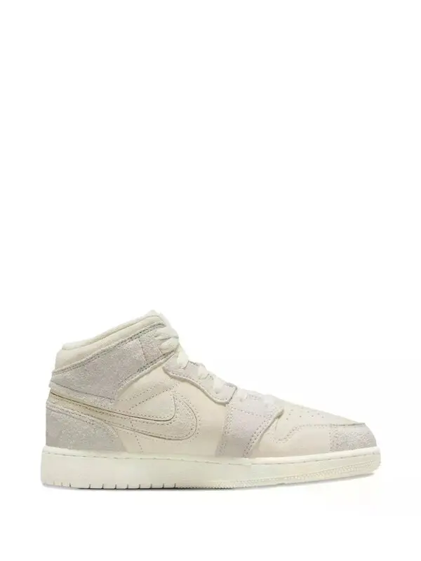 JORDAN 1 Mid Se Gs Craft Sneakers - Neutrals