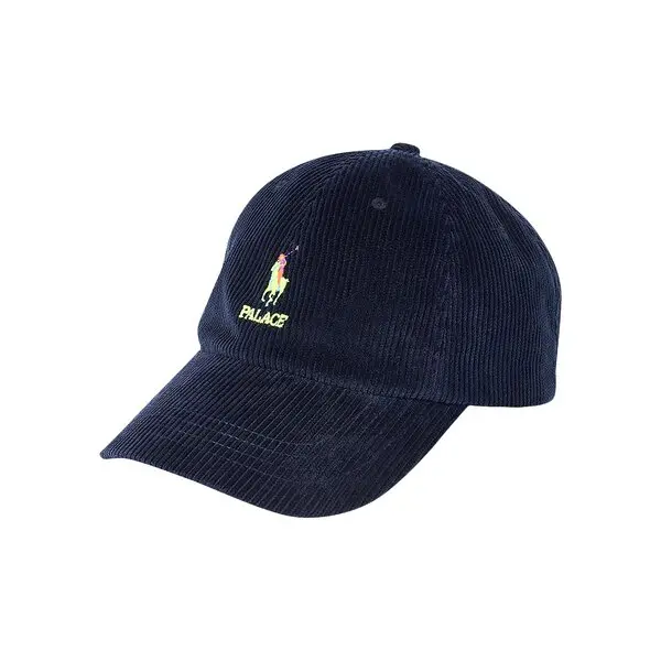 PALACE X Ralph Lauren Classic Polo Corduroy Cap - Blue