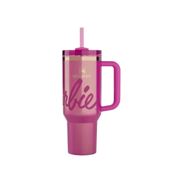 STANLEY 1913 X Barbie Legends Flowstate Quencher 40oz Tumbler - Pink