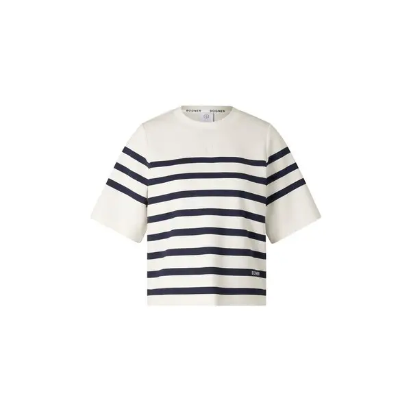 Bogner Striped Stacey Shirt - Off-white/navy Blue