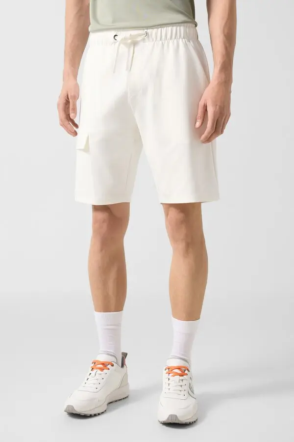 Bogner Denny Cargo Sweatshorts - Off-white/eucalyptus