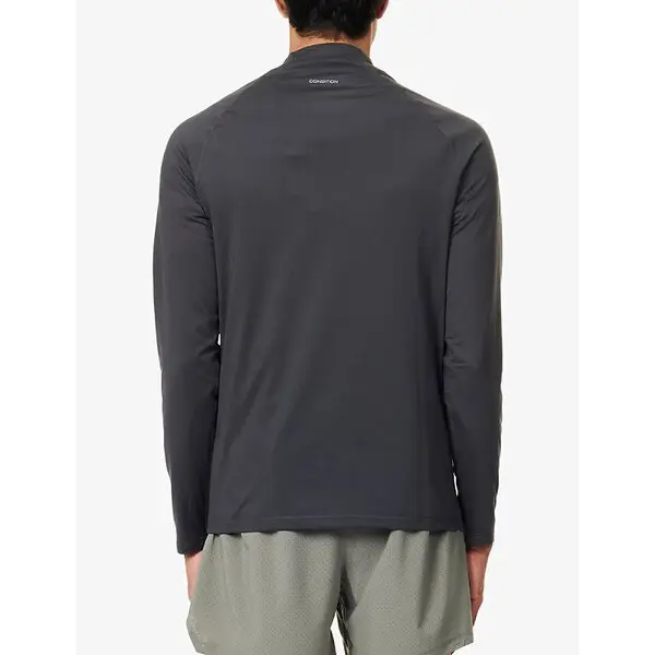 CONDITION Core Quarter Zip Stretch-woven Top