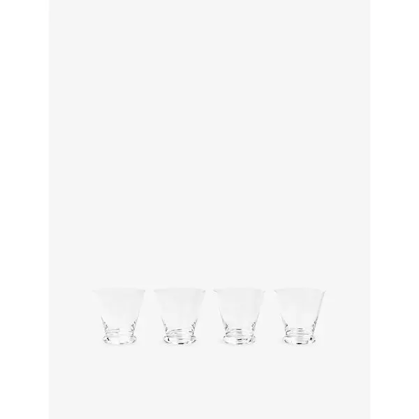 SERVICE PROJECTS Walter 03 Coupe Crystal Glasses Set Of 4