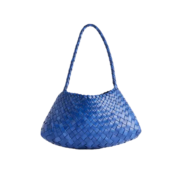 Dragon Diffusion Rosanna Leather Top-handle Bag - Navy