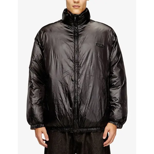 DIESEL Reversible Padded Bomber Jacket