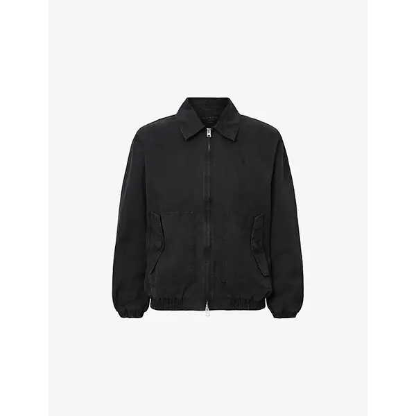 ALLSAINTS Holman Ramskull Cropped Jacket