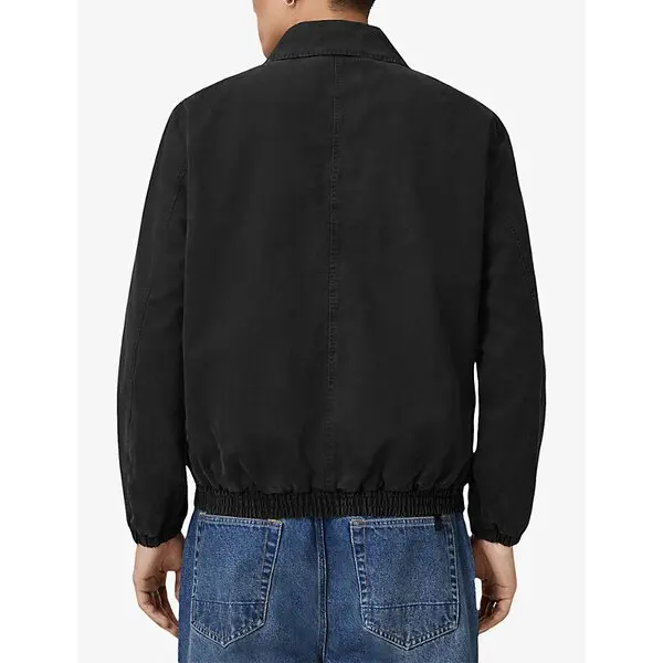 ALLSAINTS Holman Ramskull Cropped Jacket