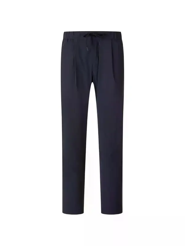 Herno Pleated Drawstring Trousers - Blue