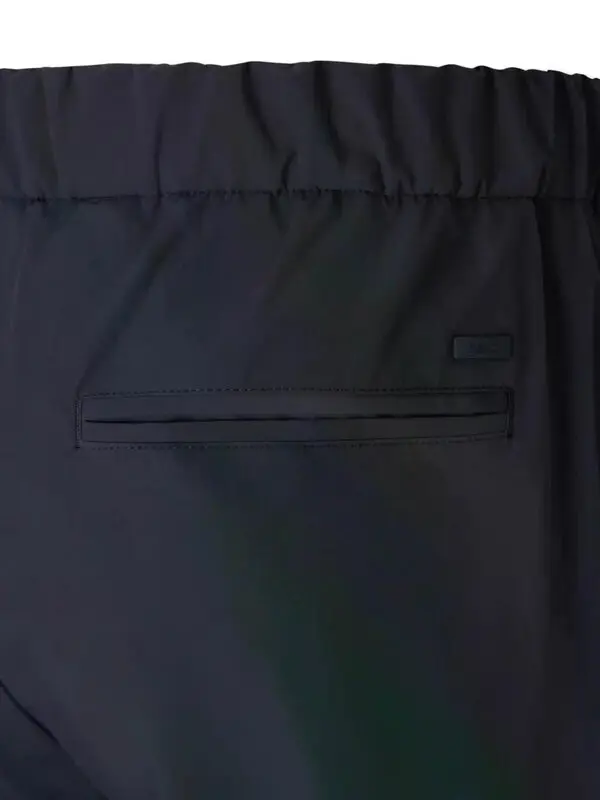 Herno Pleated Drawstring Trousers - Blue