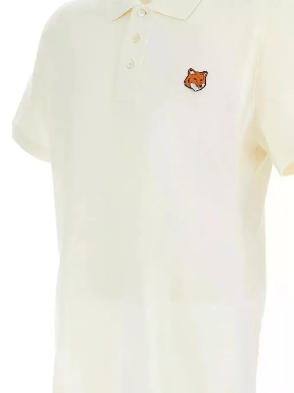 Maison Kitsuné Fox-embroidered Polo Shirt