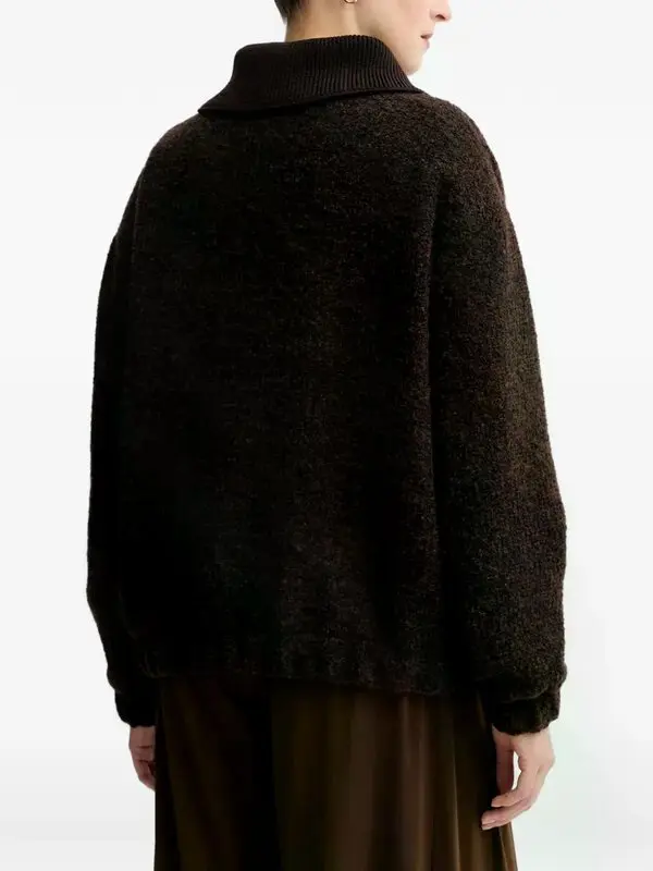 SESSUN Collared Zip-up Jacket