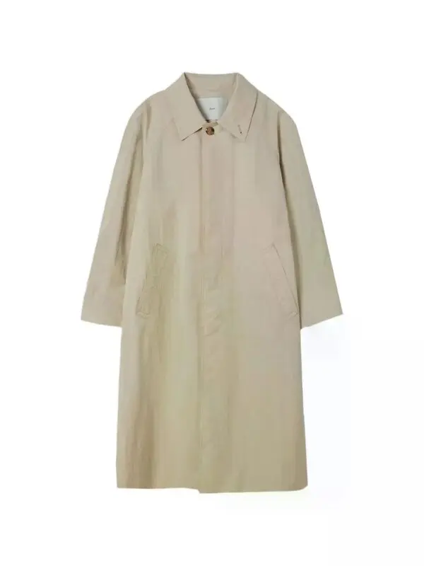 DUNST Single-breasted Coat - Neutrals