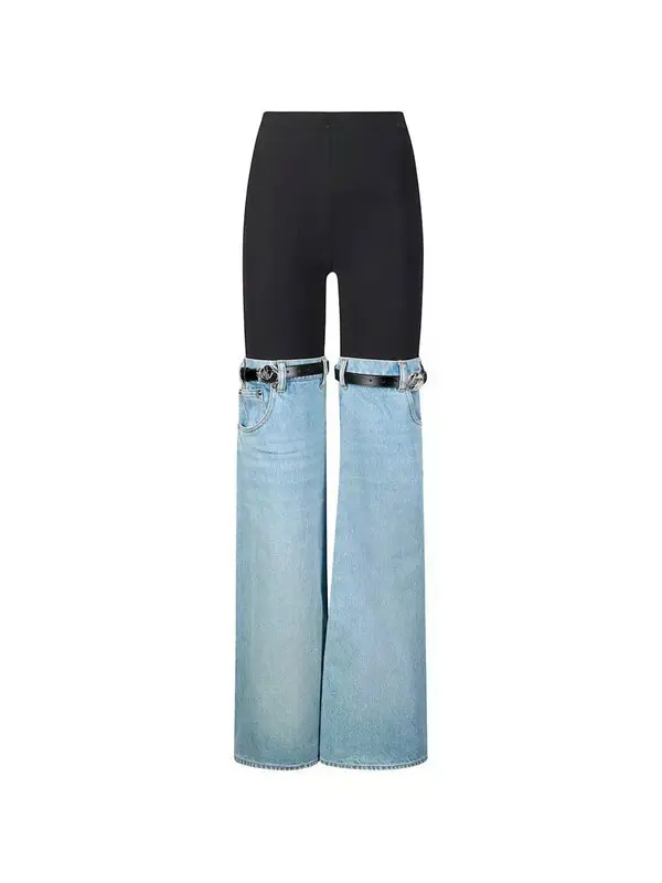 Coperni Paneled Belted Trousers