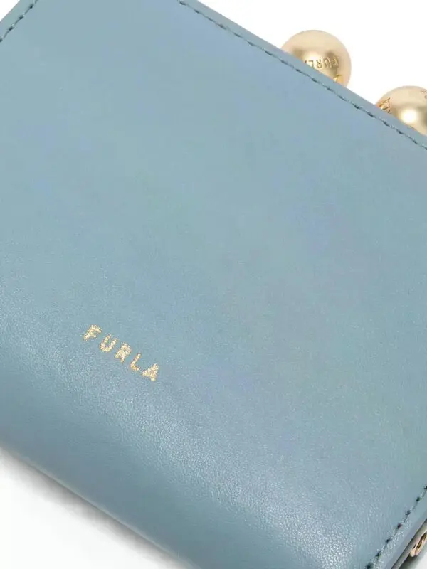 Furla Dots Compact Wallet - Blue